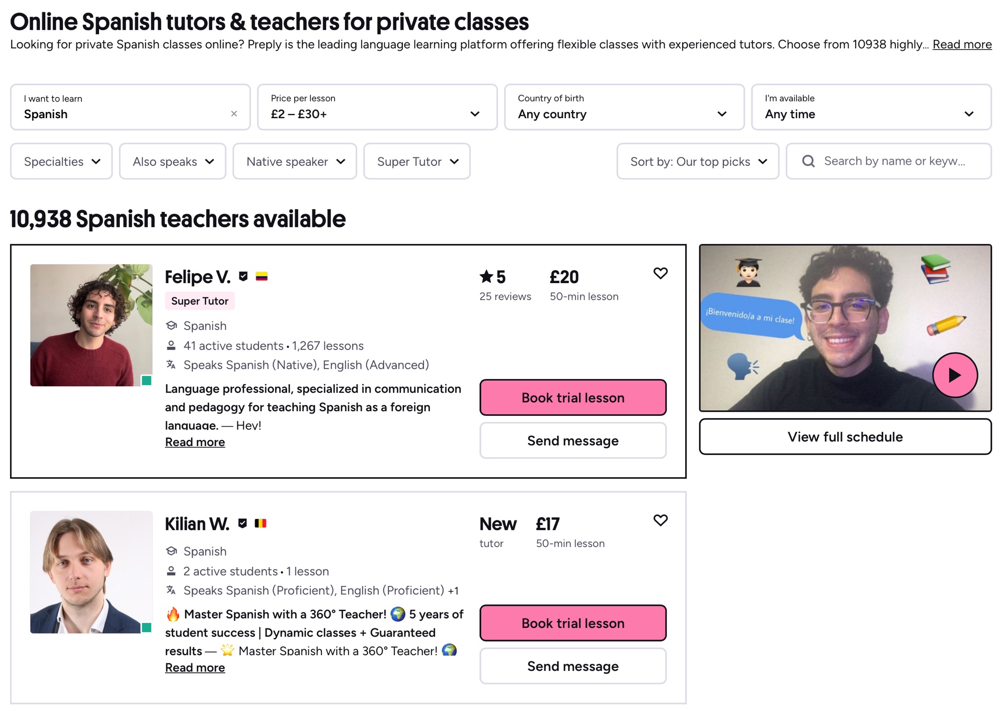 Can Preply make you speak fluent Spanish in 4 weeks? A Teacher’s ...